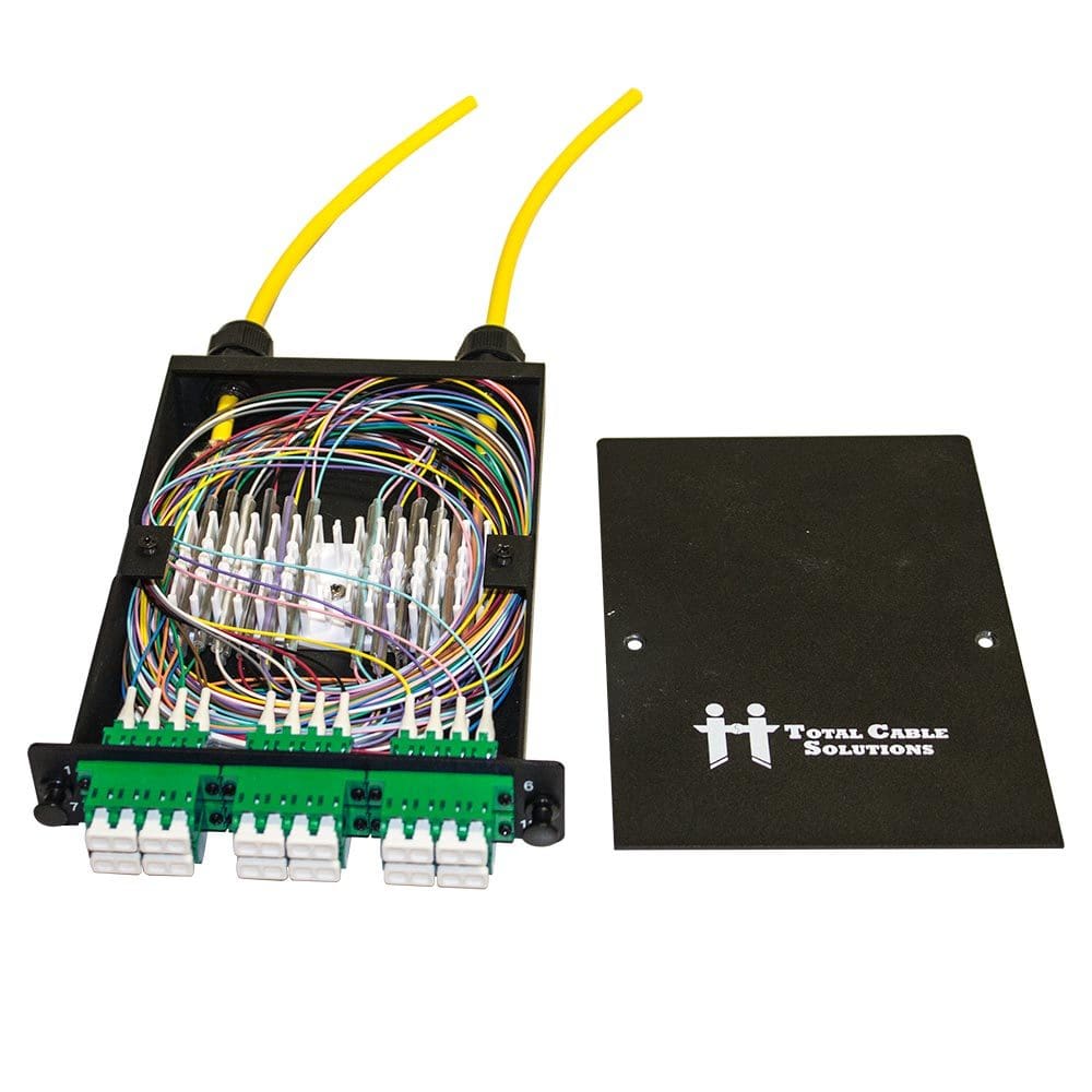 LGX-FPP-LAQ-06 LYNN LGX splice cassette insert – Single Mode – 6 quad ...